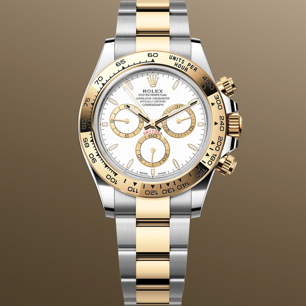 Rolex Daytona 126503 White NEW 2025 Gold and Steel 40 mm – BDHD