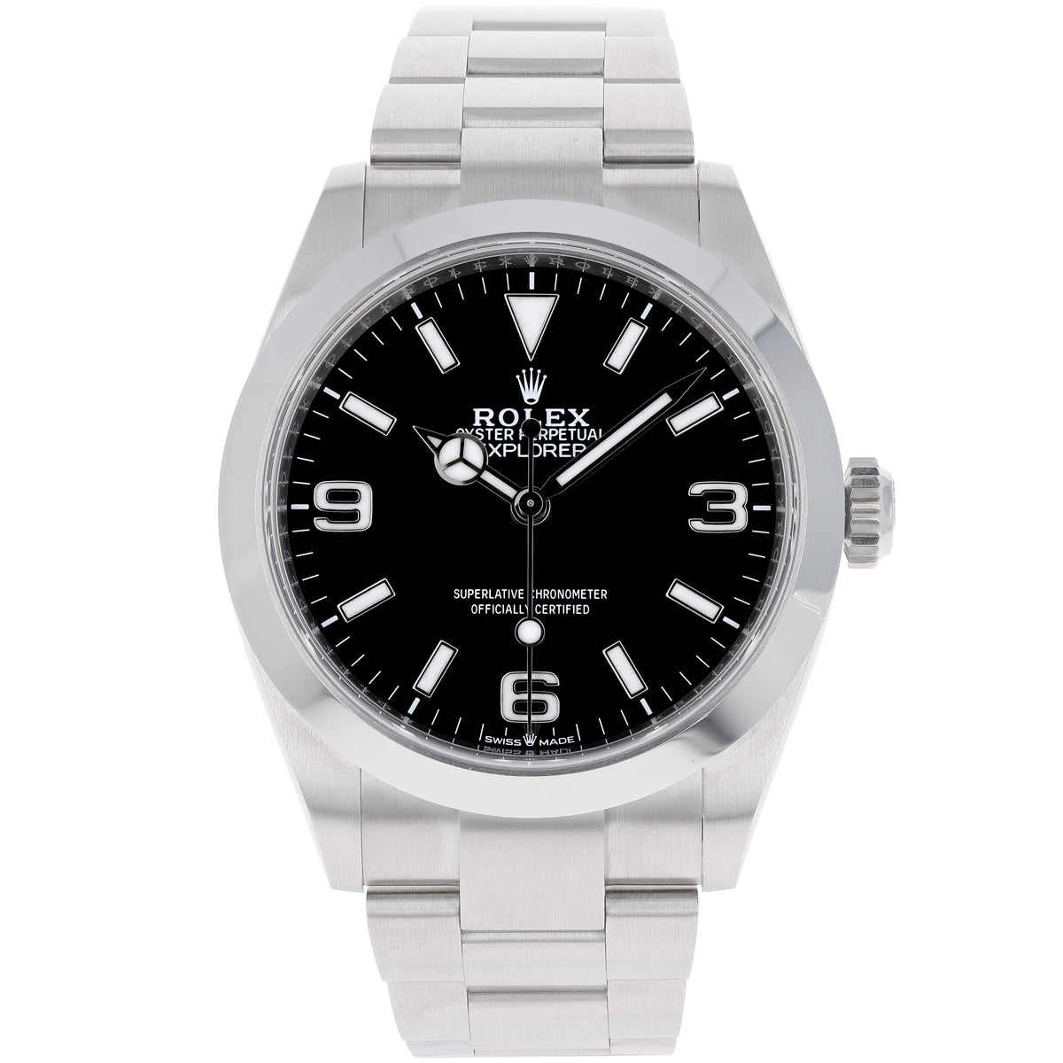 Rolex Explorer 224270 NEW 2025 Black Steel 40 mm – BDHD