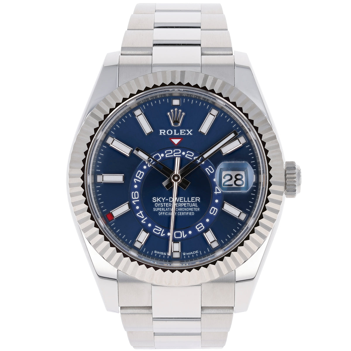 Rolex Sky-Dweller 336934 Blue NEW 2025 AUGUST Oyster Steel 42 mm – BDHD